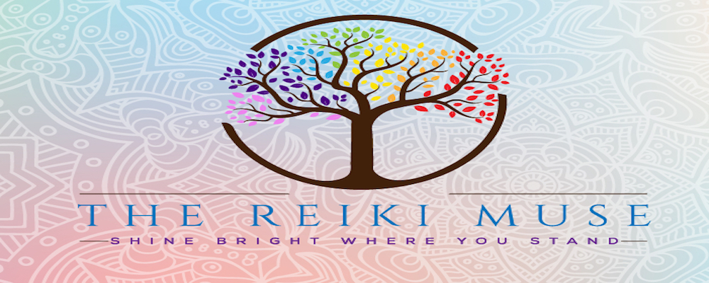 The Reiki Muse-Reiki Muse logo Centered banner